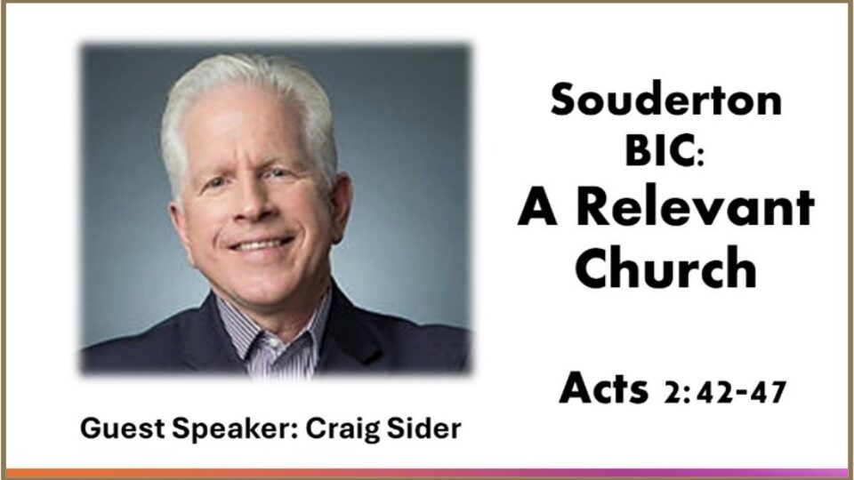 Sermons – Souderton Brethren In Christ Church
